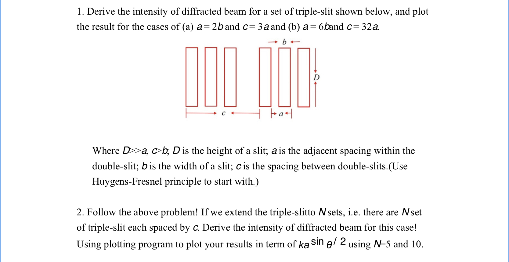 Solved 2. Follow the above problem! If we extend the | Chegg.com