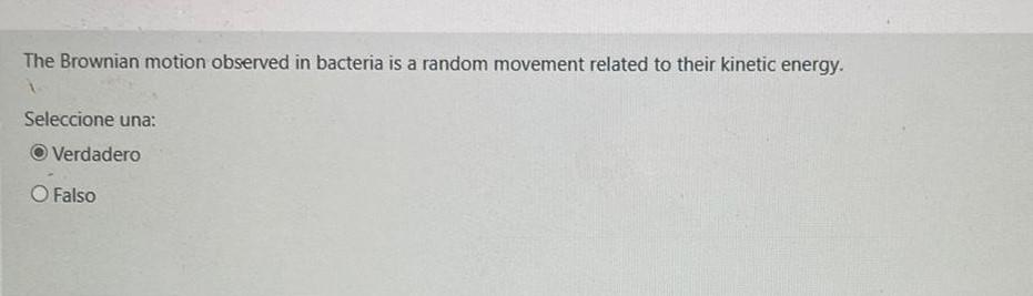 Solved The Brownian motion observed in bacteria is a random | Chegg.com