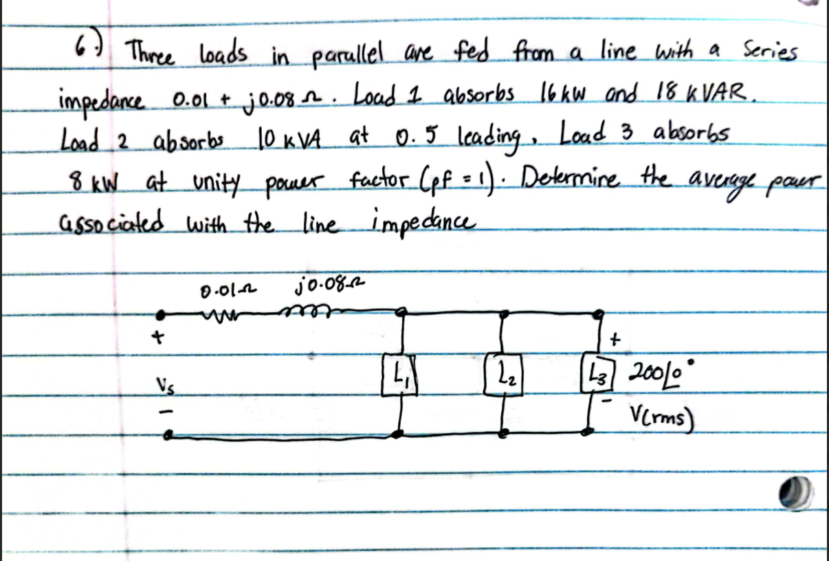 Solved 6. ﻿Determine the average pourassociated with the | Chegg.com