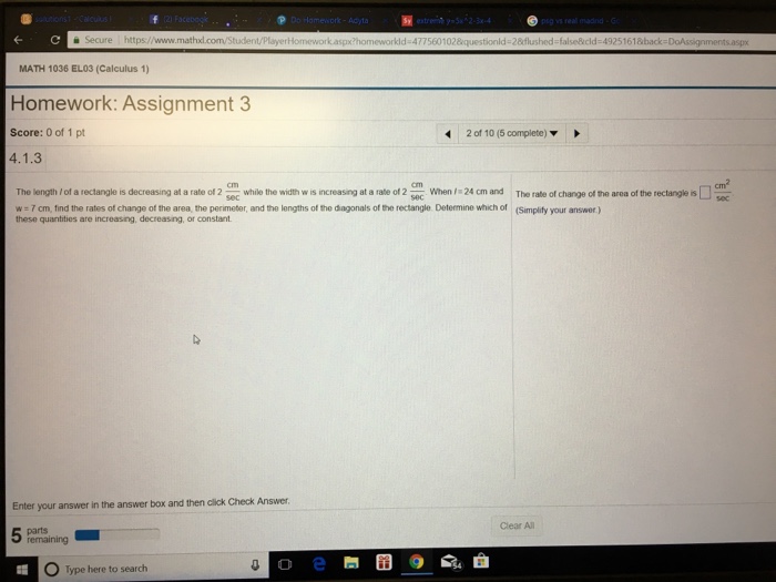 Solved Homework Secure https://www.mathxl.com/Student | Chegg.com