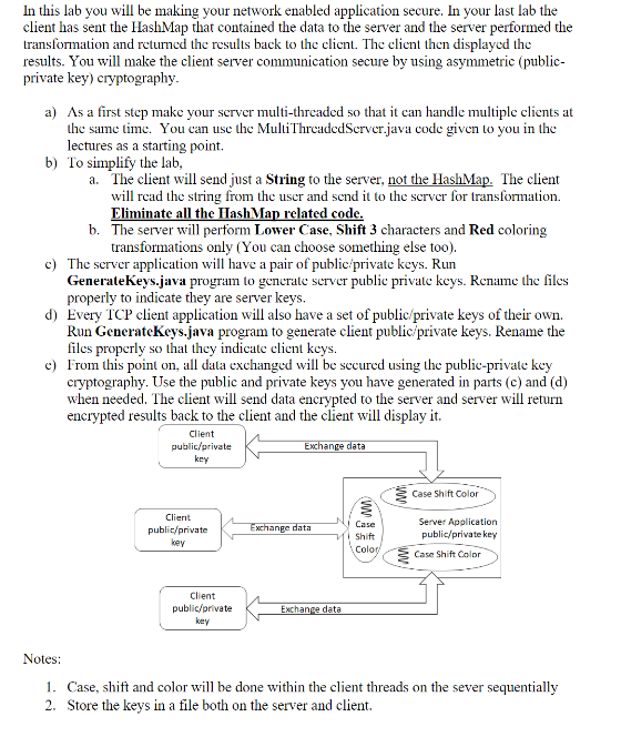 In this lab you will be making your network enabled | Chegg.com