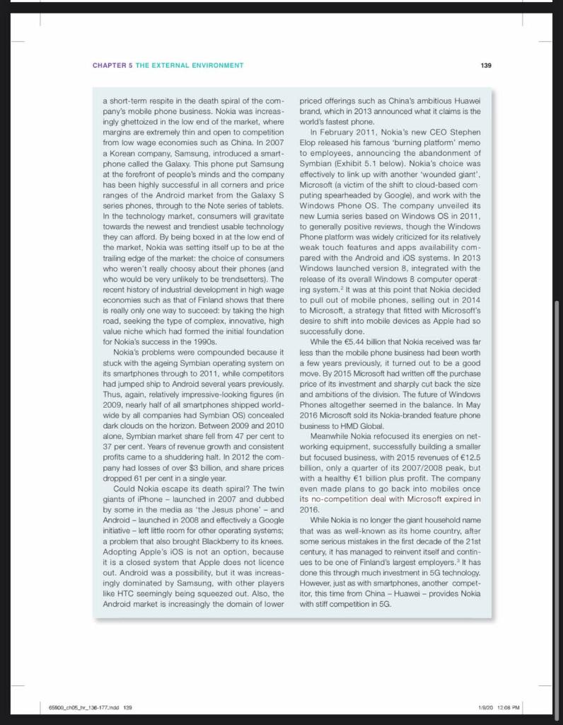 Solved Read the attached case study and answer the following | Chegg.com