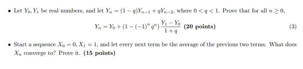 Let a sequence X0, X1, X2, ... be defined in the | Chegg.com