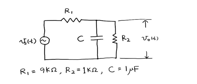 Solved (A) find the frequency response H(jw)(B) find the | Chegg.com