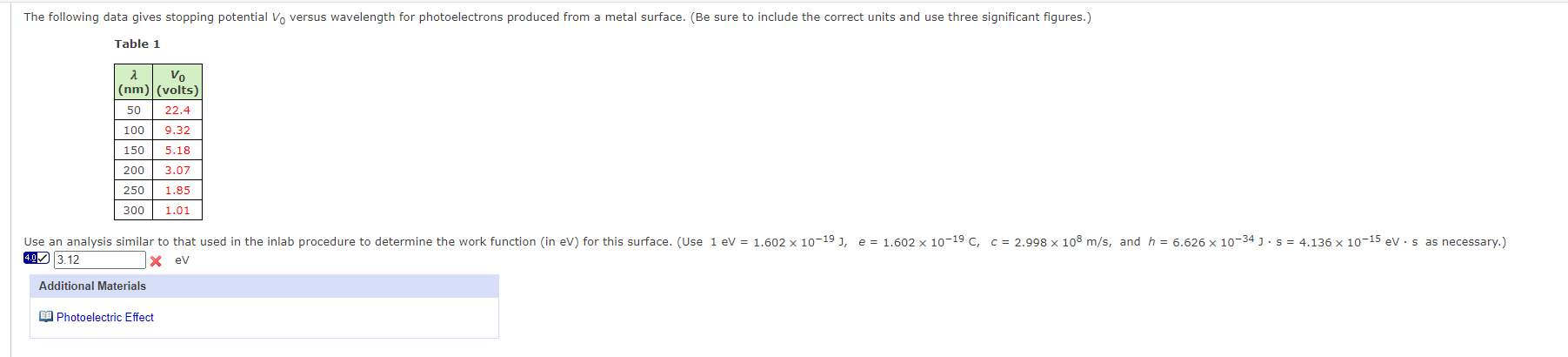 Solved Table 1\table[[\table[[λ | Chegg.com