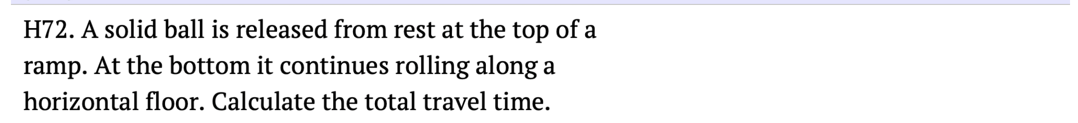 Solved angle of the ramp = 15 degrees; length of the ramp = | Chegg.com