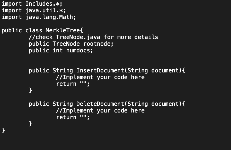 Solved You are given the following classes: • public class | Chegg.com