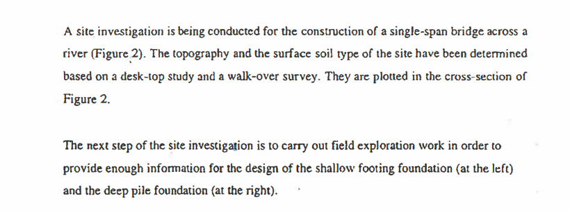 A site investigation is being conducted for the | Chegg.com