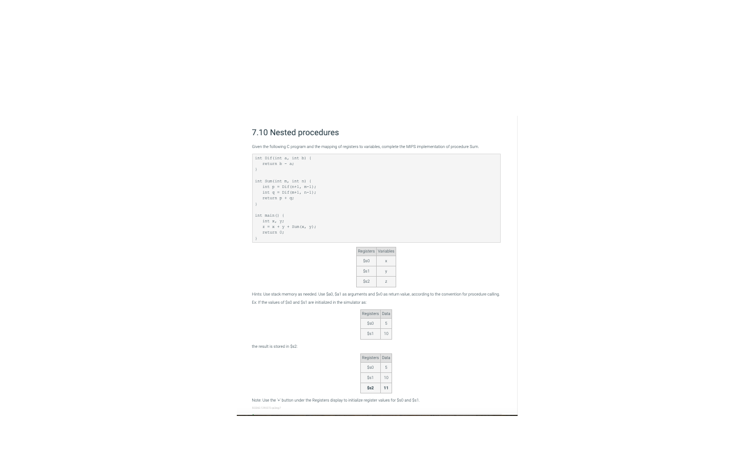 Solved Answer in MIPS. Only code that has to be edited is | Chegg.com