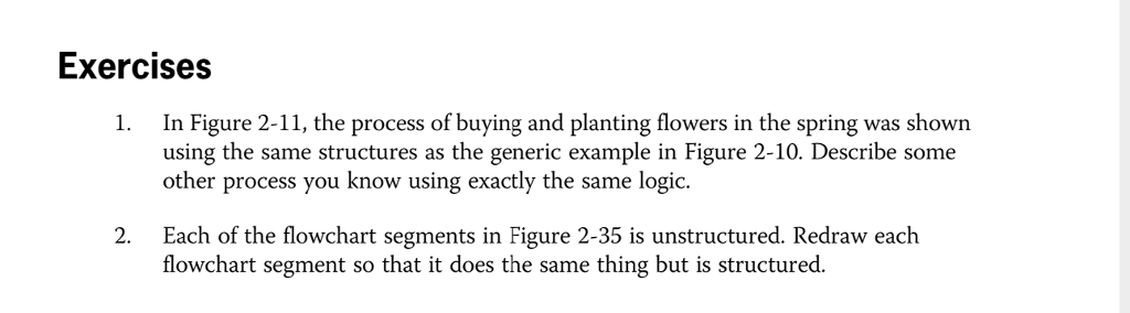 Exercises In Figure 2-11, the process of buying and | Chegg.com