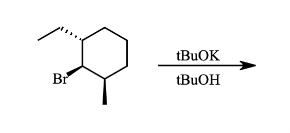 Solved tBuOK Br tBuOH | Chegg.com