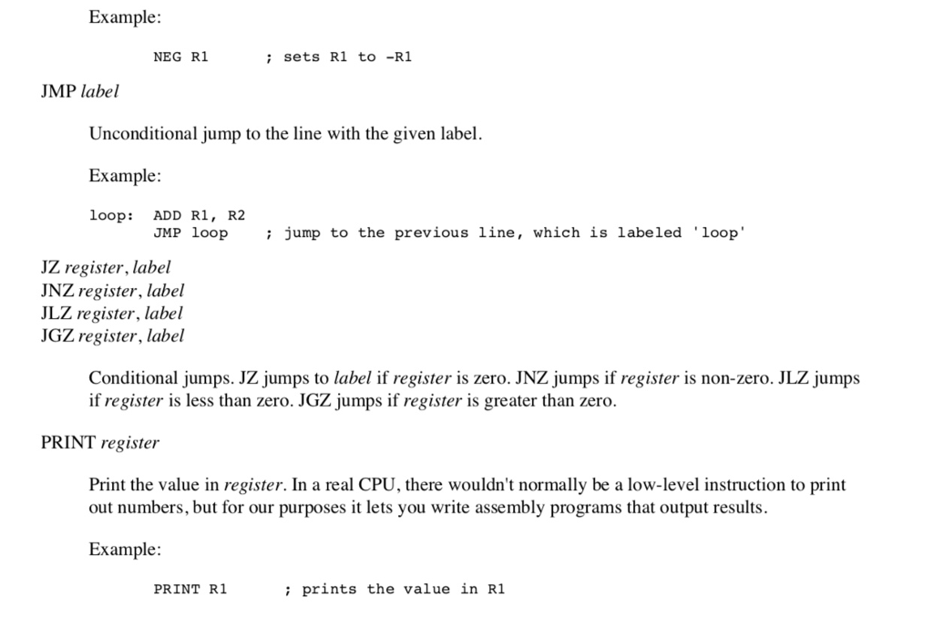 Solved Write assembly programs to carry out the following | Chegg.com