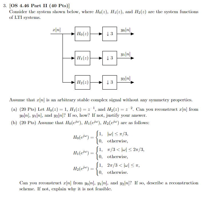 Solved [OS 4.46 ﻿Part II (40Pts)Consider the system shown | Chegg.com
