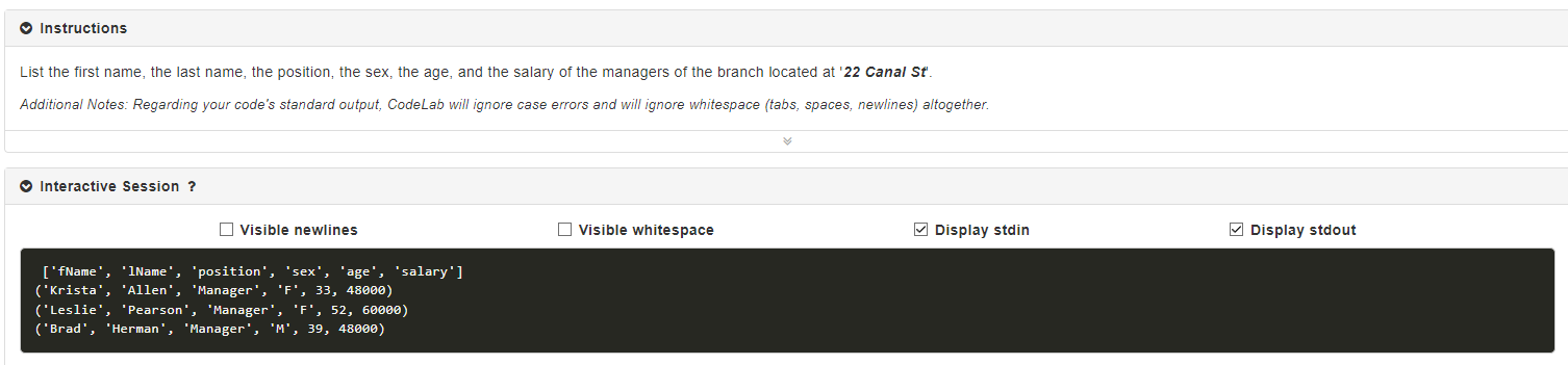 Solved Simple QueriesEXAMPLE Retrieve specific columns, all | Chegg.com