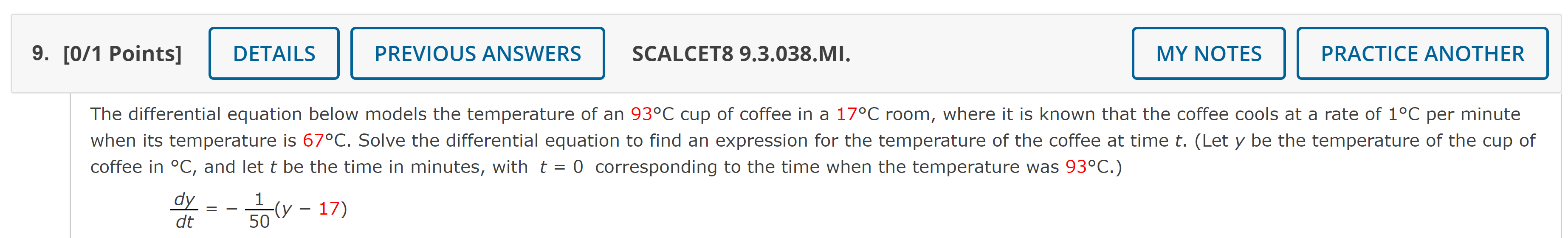 Solved 9. [0/1 Points] DETAILS PREVIOUS ANSWERS SCALCET8 | Chegg.com
