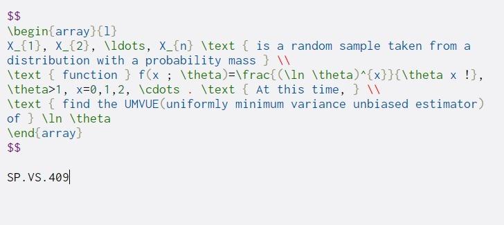 Solved $$ \begin{array}{1} X_{1}, X_{2}, \ldots, X_{n} \text | Chegg.com