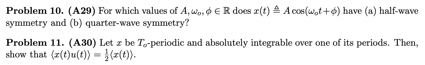 Solved Problem 3. (A11) For any non-negative integer n, | Chegg.com