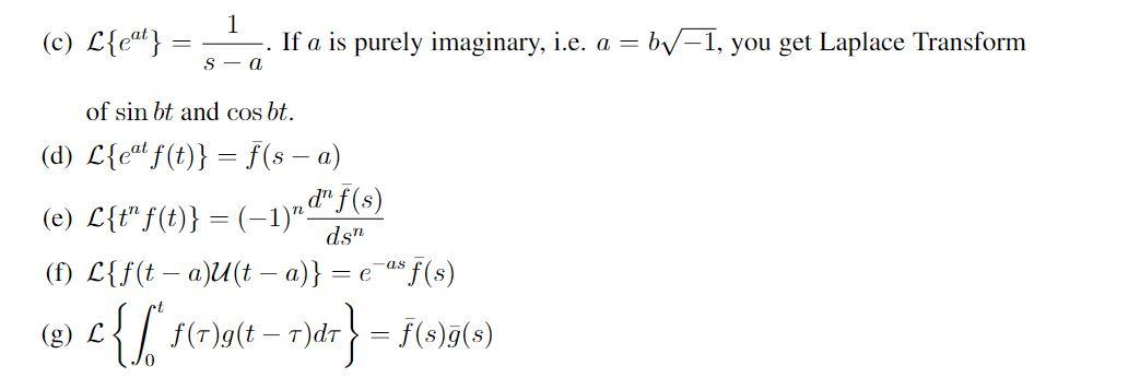 Solved Using Laplace Transform, solve the following first | Chegg.com