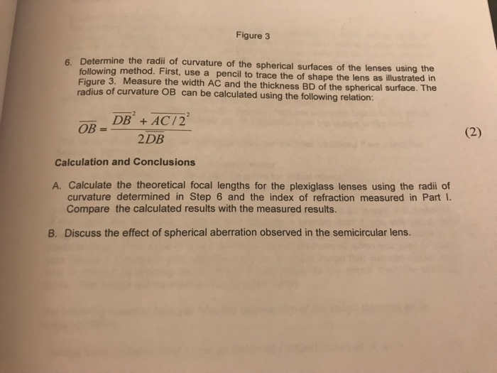Plano-convex BD-1Cm plano-con Cave Focal poinH-13.1 n | Chegg.com