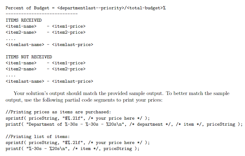 Solved 1 Overview The program you're writing will facilitate | Chegg.com