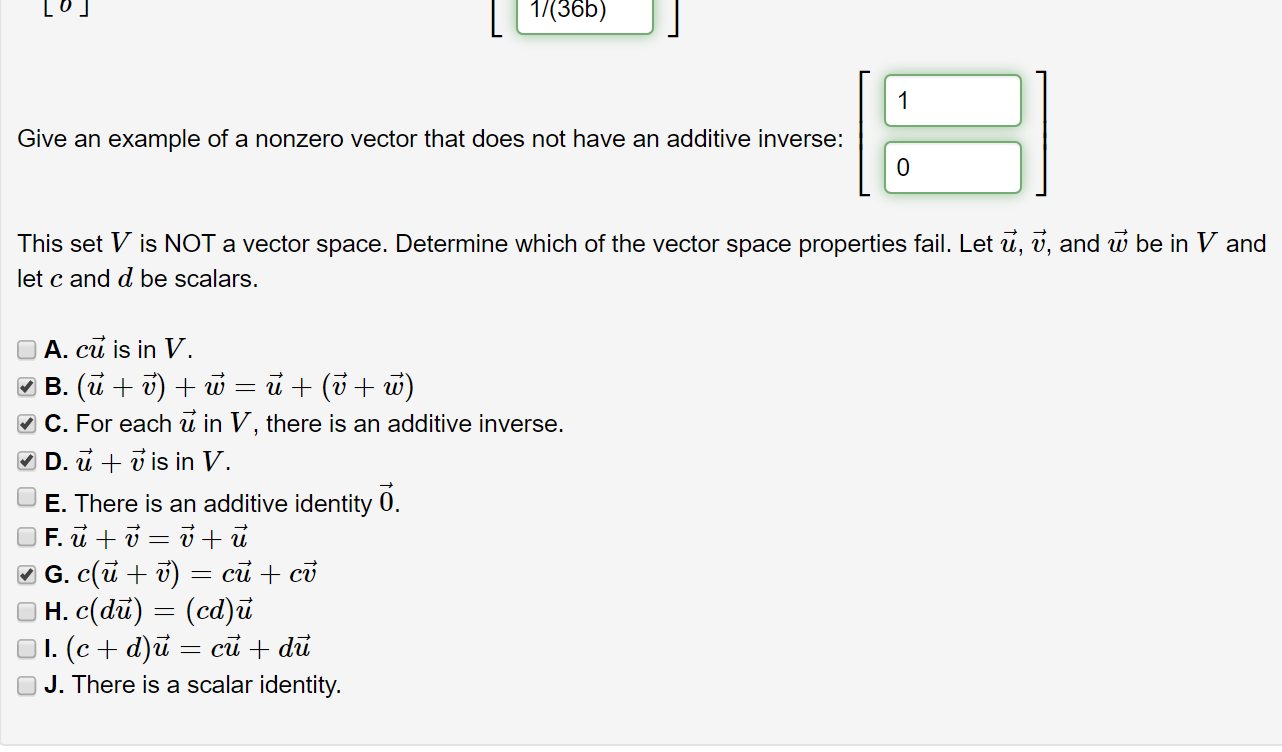 Solved (4 points) Let V be the set R² with a nonstandard | Chegg.com
