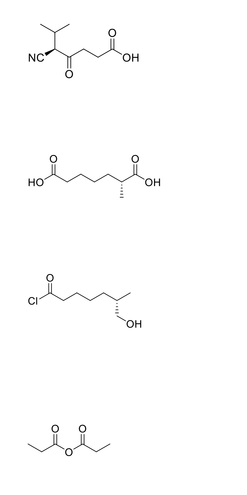Solved NH2 N CN ته HO, CI HO. HO HO, NC | Chegg.com