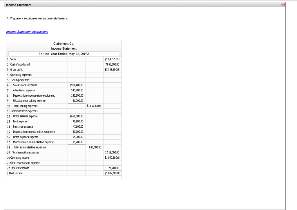 Solved Instructions Labels and Amount Descriptions The | Chegg.com