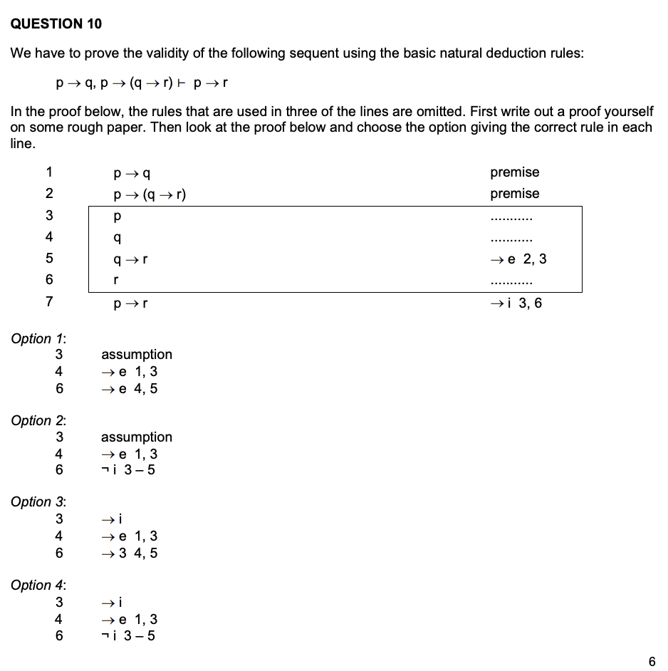 Solved Suppose you have to formally prove the validity of | Chegg.com