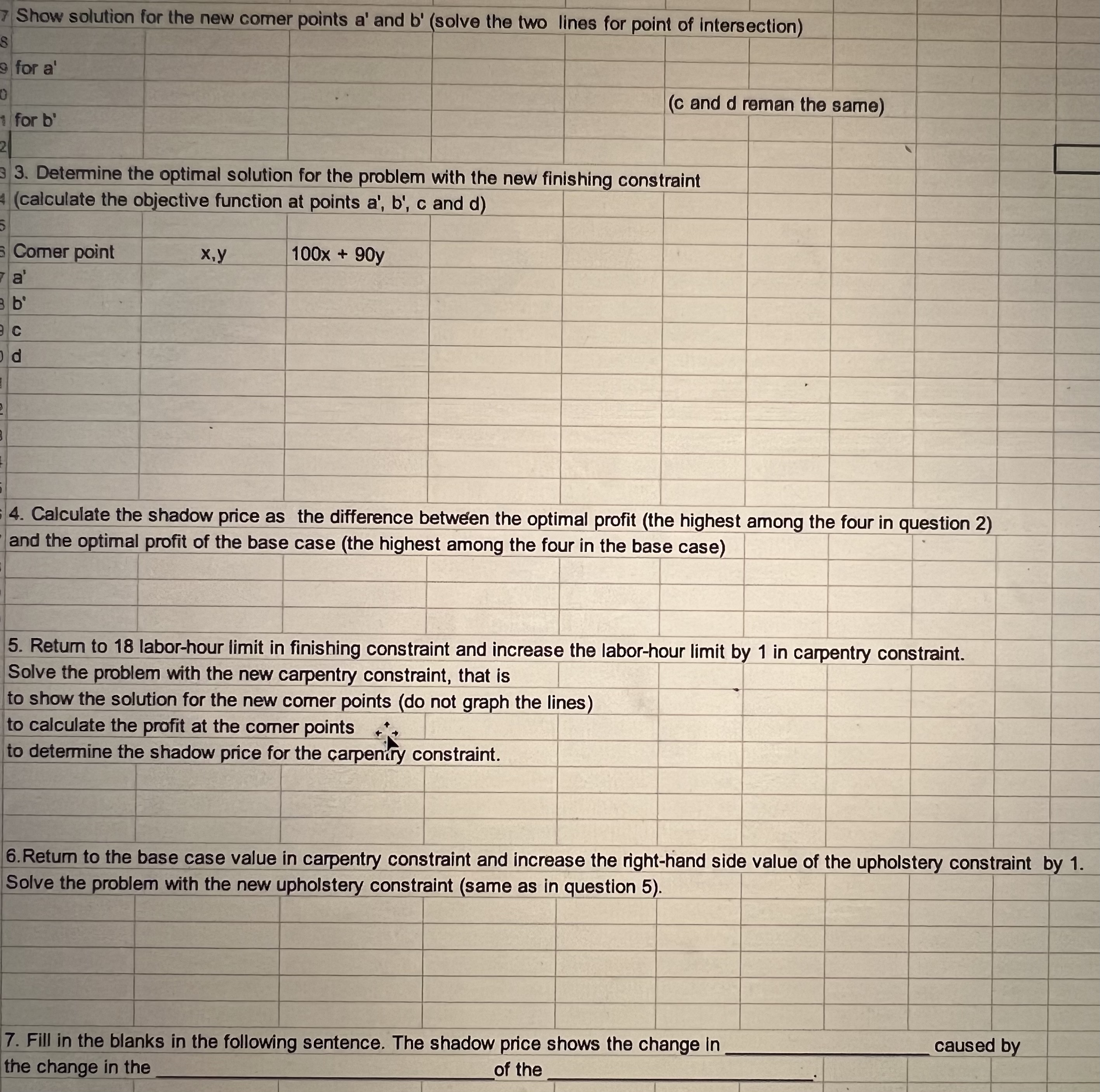 Solved Please solve for problem #2 add the graph of the new | Chegg.com