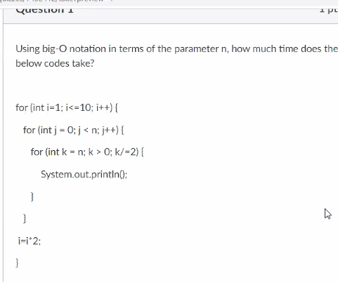 Solved Using big-O notation in terms of the parameter n, how | Chegg.com