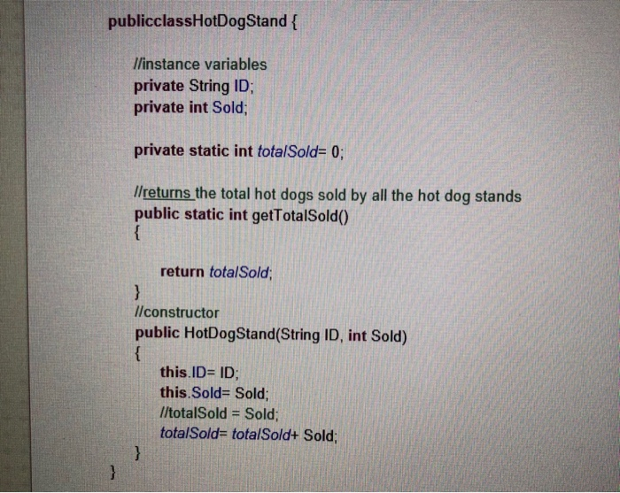 Solved Let’s assume that you operate several hot dog stands | Chegg.com