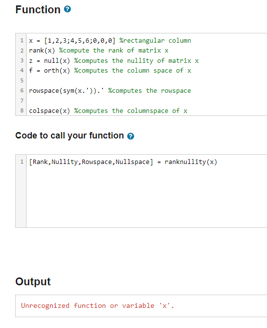 Solved Rank and Nullity This activity shall determine the | Chegg.com