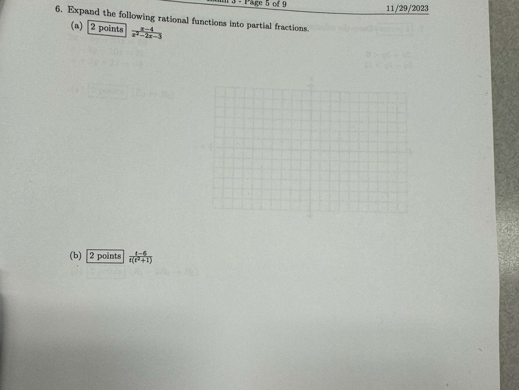 Solved Expand the following rational functions into partial | Chegg.com