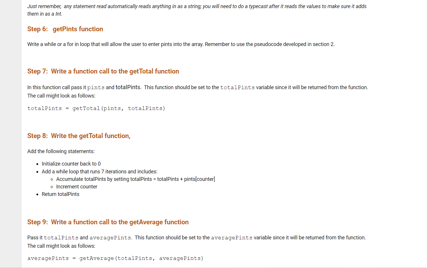Solved Step 3: Code the main method: \#the main method def | Chegg.com