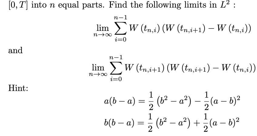 Let () = tn,0 | Chegg.com