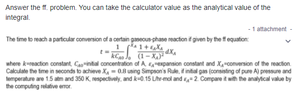 Solved Answer the ff. problem. You can take the calculator | Chegg.com