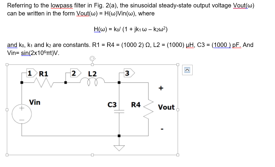Solved LTspice expert only!! (A) Use SPICE to plot the | Chegg.com