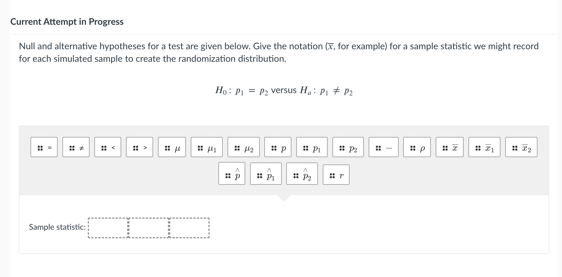 Solved Null and alternative hypotheses for a test are given | Chegg.com