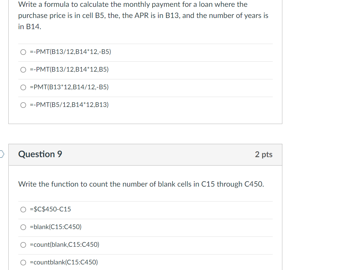 Solved If the formula =SUM(A1:A10) is filled/copied from | Chegg.com