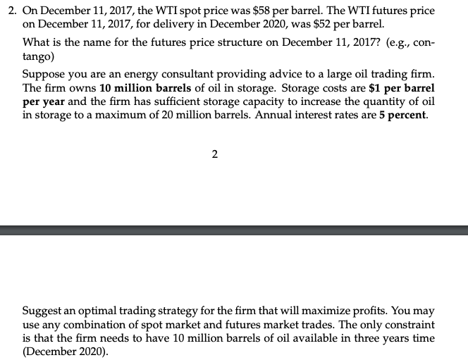solved-2-on-december-11-2017-the-wti-spot-price-was-58-chegg