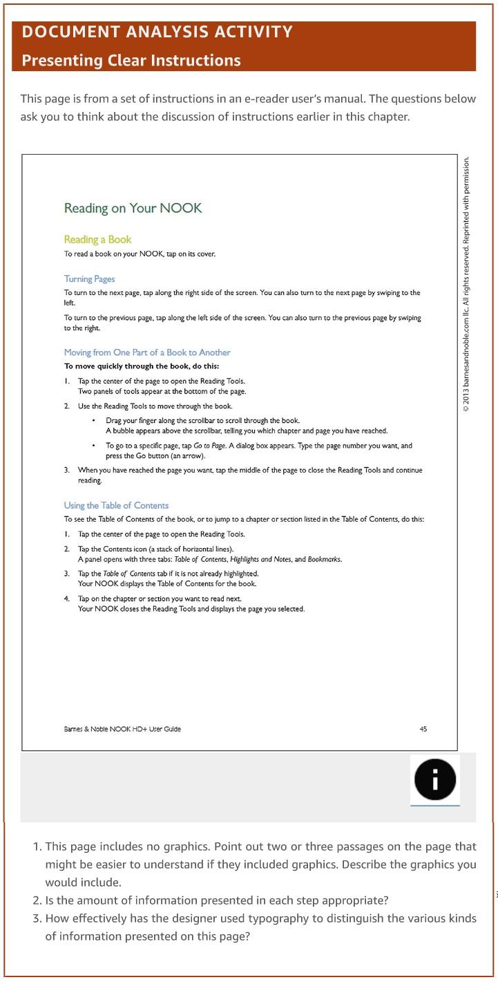Document Analysis Activity Chapter 14 Practical | Chegg.com