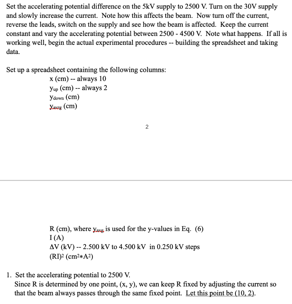 Equipment: A Tel-Atomic model 525 deflection tube | Chegg.com