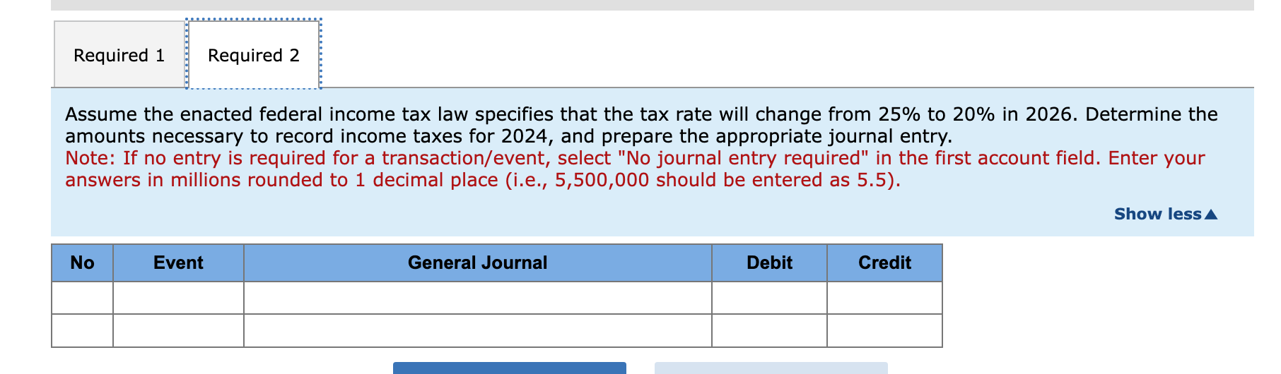 Solved Problem 16-6 (Algo) Multiple differences; temporary | Chegg.com