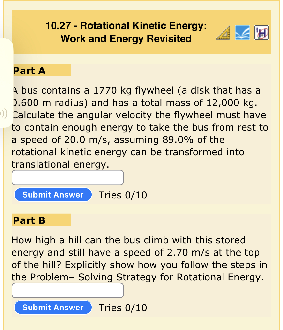 Solved A bus contains a 1770 kg flywheel (a disk that has a | Chegg.com
