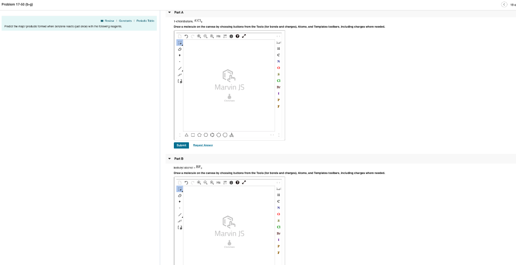 Solved Problem 17-50 b-g) 19o Marvin JS Marvin JS | Chegg.com