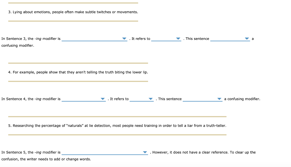 Directions: Read each sentence to determine whether | Chegg.com