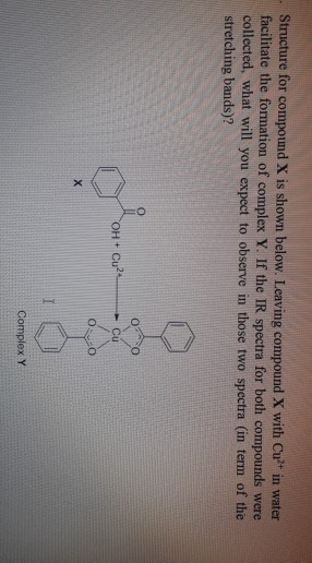 Solved Structure for compound X is shown below. Leaving | Chegg.com