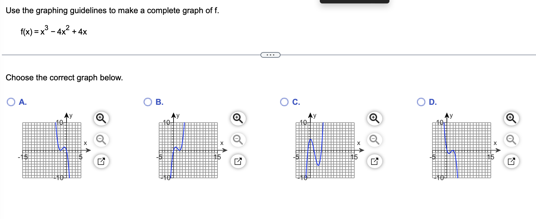 Solved Use the graphing guidelines to make a complete graph | Chegg.com