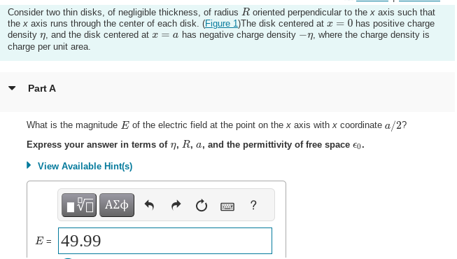 Solved Consider two thin disks, of negligible thickness, of | Chegg.com