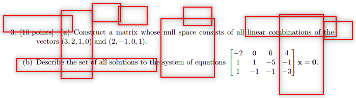 Solved 4. [10 pointst a Construct a matrix whose null space | Chegg.com